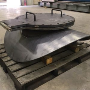 24″ Pressure Manway - Newlin's Welding & Tank Maintenance