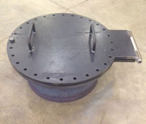 24″ Pressure Manway - Newlin's Welding & Tank Maintenance